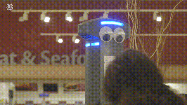 Stop & Shop has the most useless robot working there | ResetEra